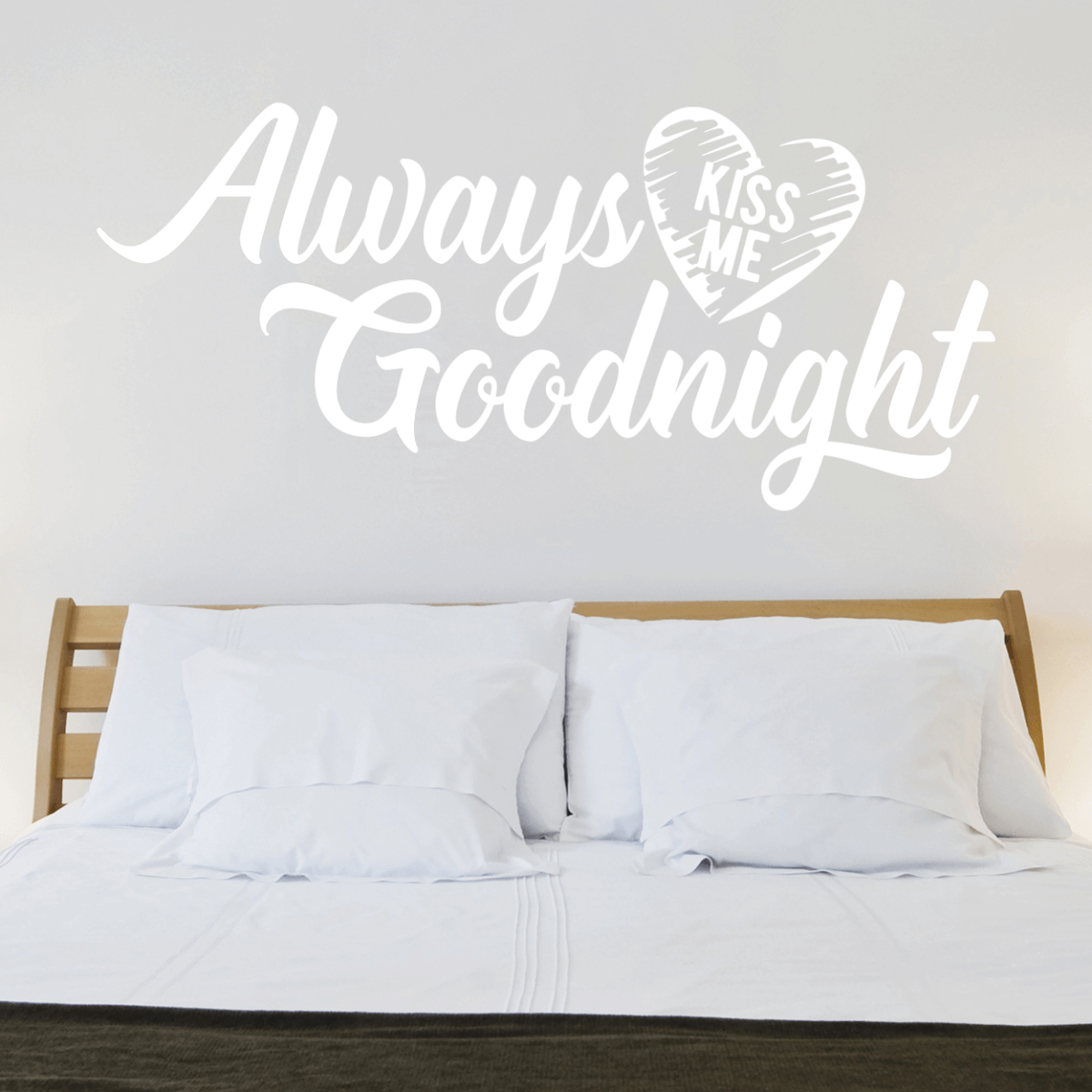 2 Kiss Me Goodnight Wallsticker → Fra 149 Kr