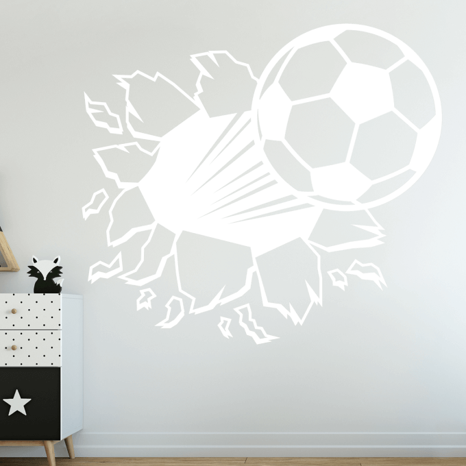 Fodbold wallsticker → Fra 129 Kr.