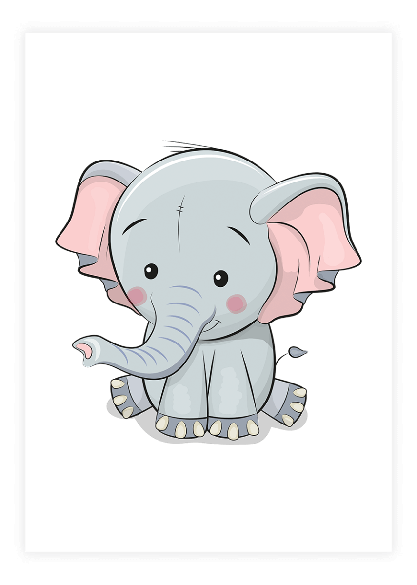 Elefant Plakat Fra 59 Kr 