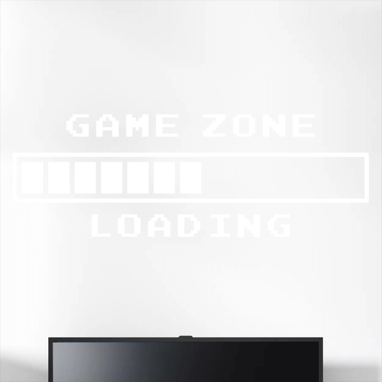 Game zone loading wallsticker → Fra 139 Kr.