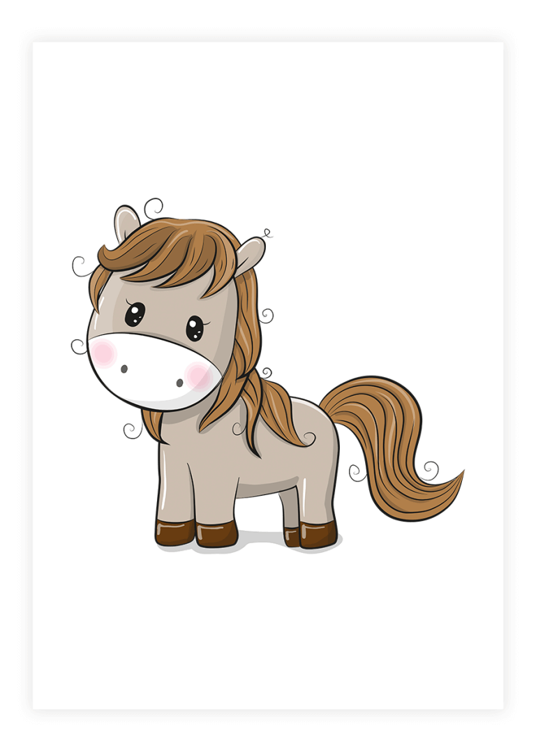 Hest plakat → Fra 59 Kr.